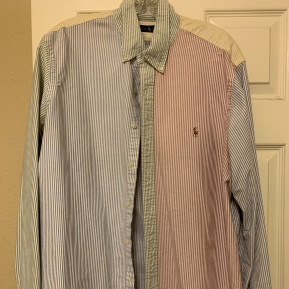 Polo Ralph Lauren | Shirts | Mens Polo Button Up Collared Shirt Long ...